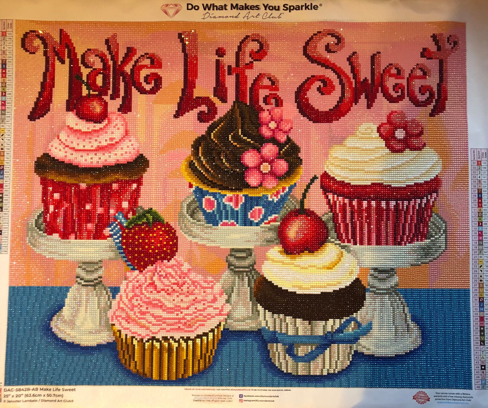 Make Life Sweet – Diamond Art Club