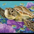 Young Green Sea Turtle – Diamond Art Club