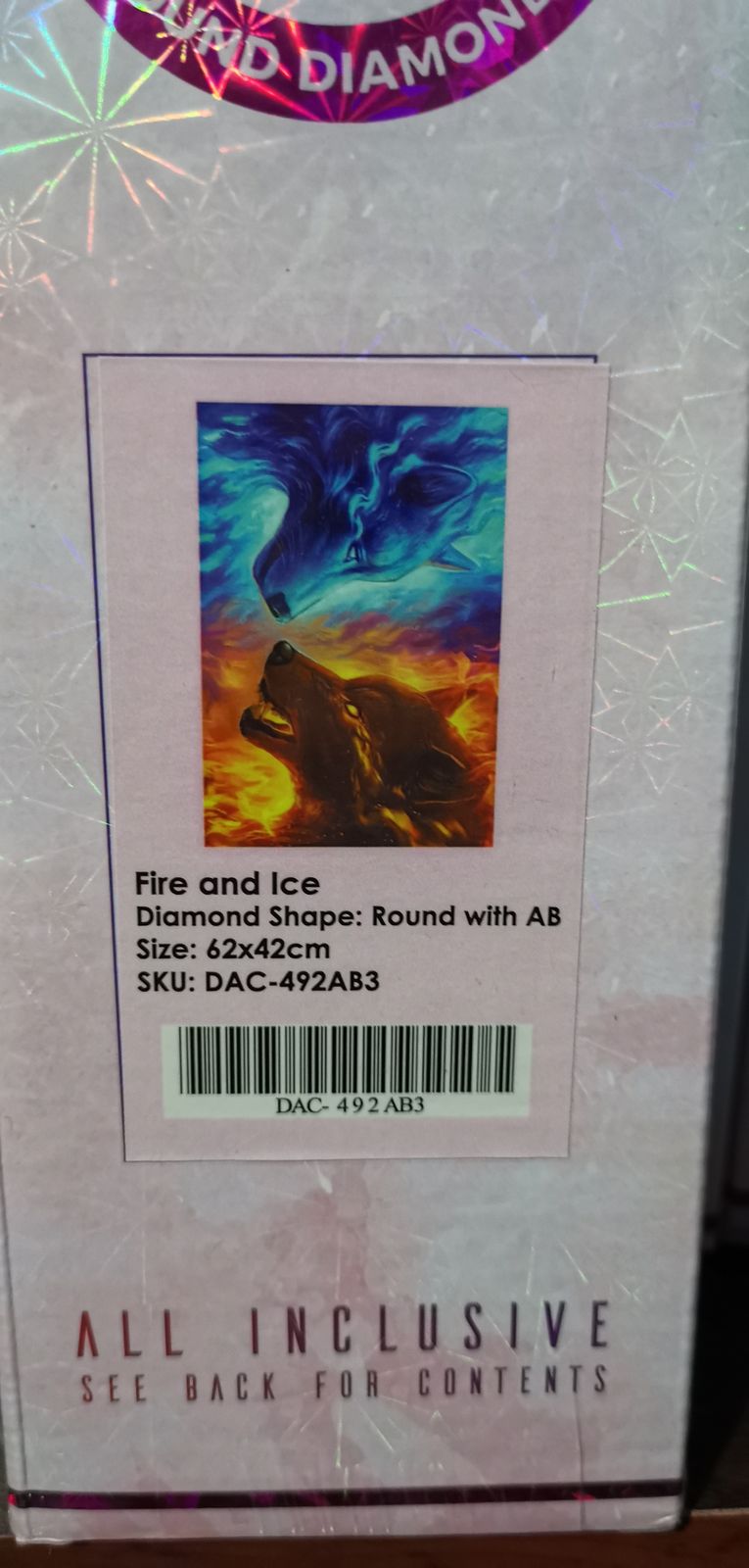 Fire and Ice – Diamond Art Club