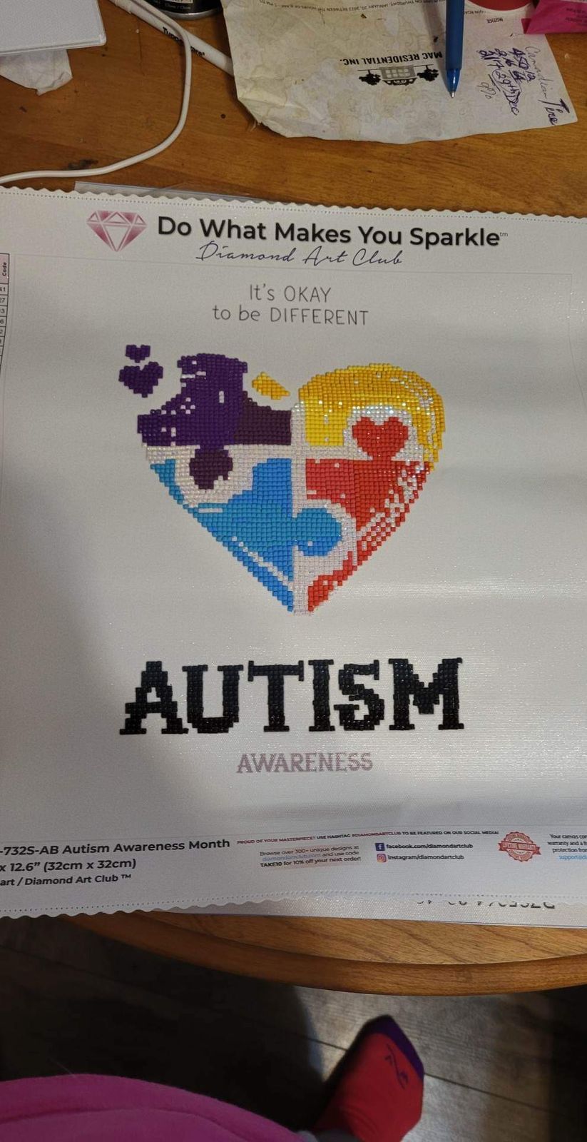 Autism Awareness – Diamond Art Club