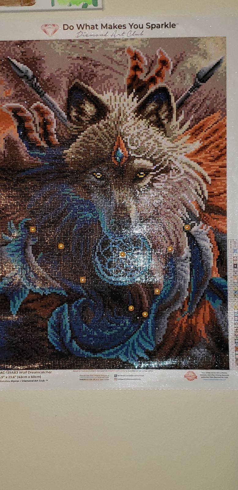 Diamond art club wolf dreamcatcher - munimoro.gob.pe