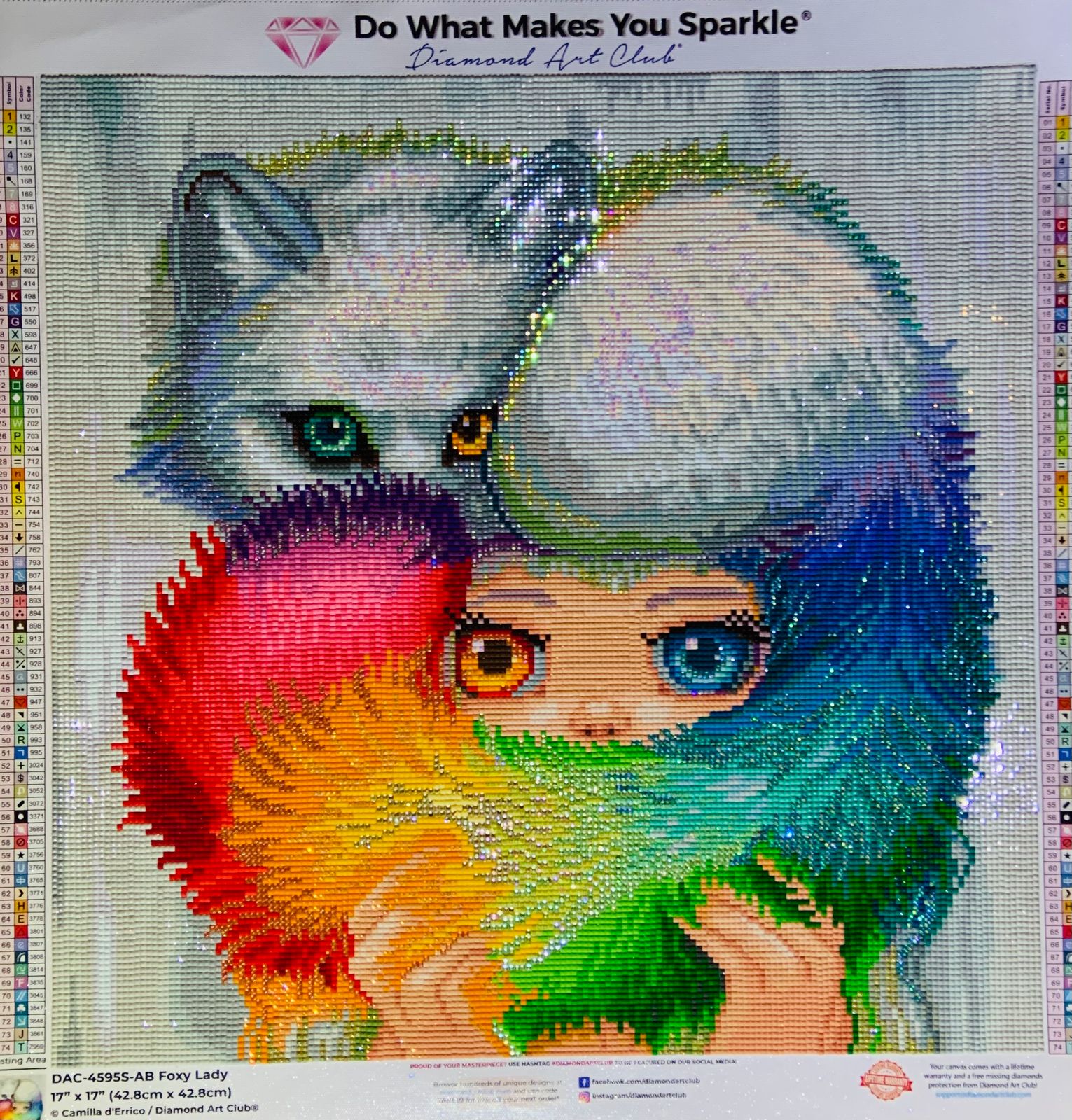 Foxy Lady – Diamond Art Club
