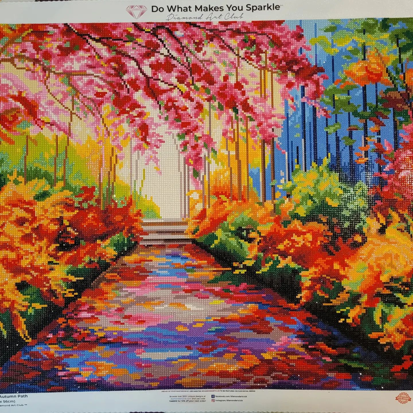 Autumn Path – Diamond Art Club