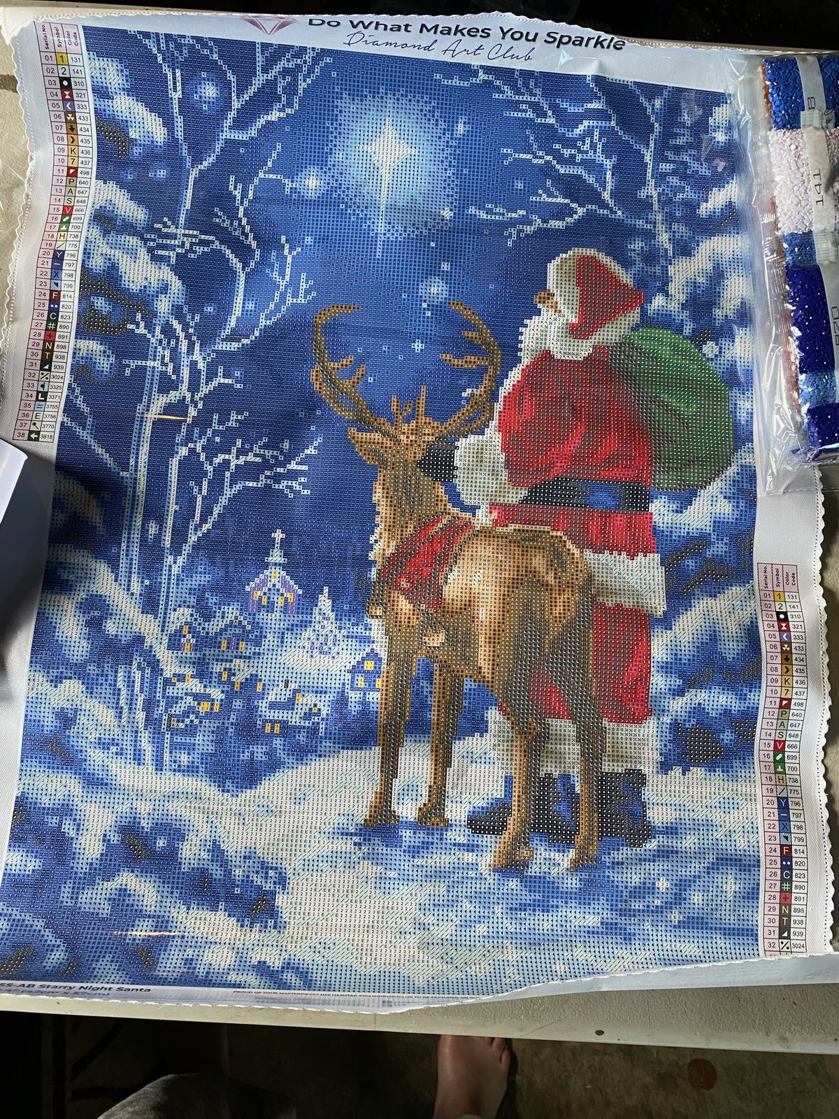Starry Night Santa – Diamond Art Club
