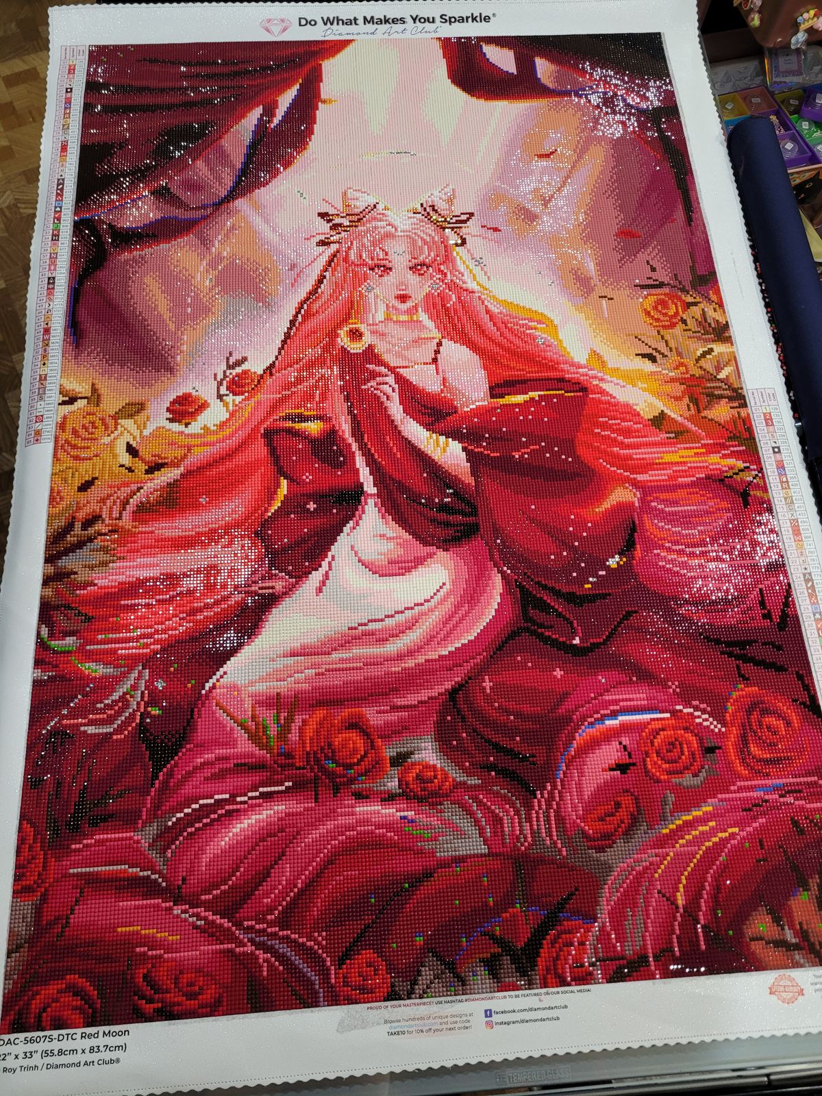 Red Moon – Diamond Art Club