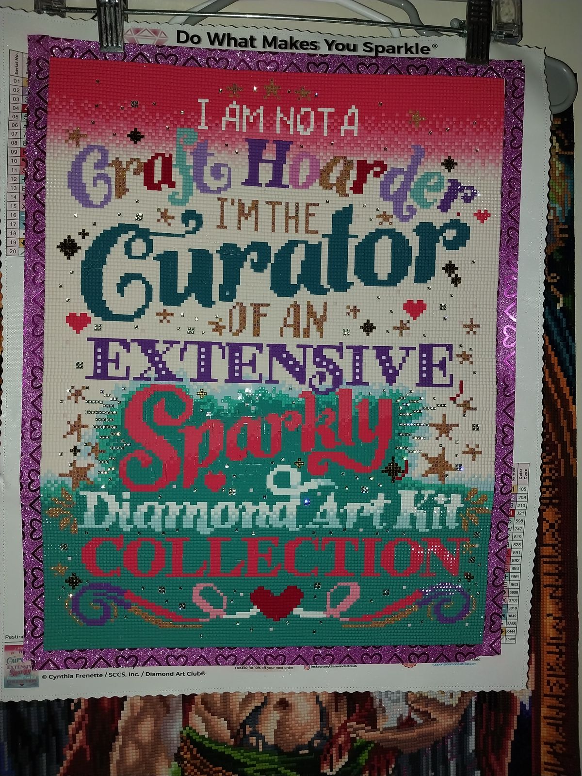 I'm Not A Craft Hoarder – Diamond Art Club