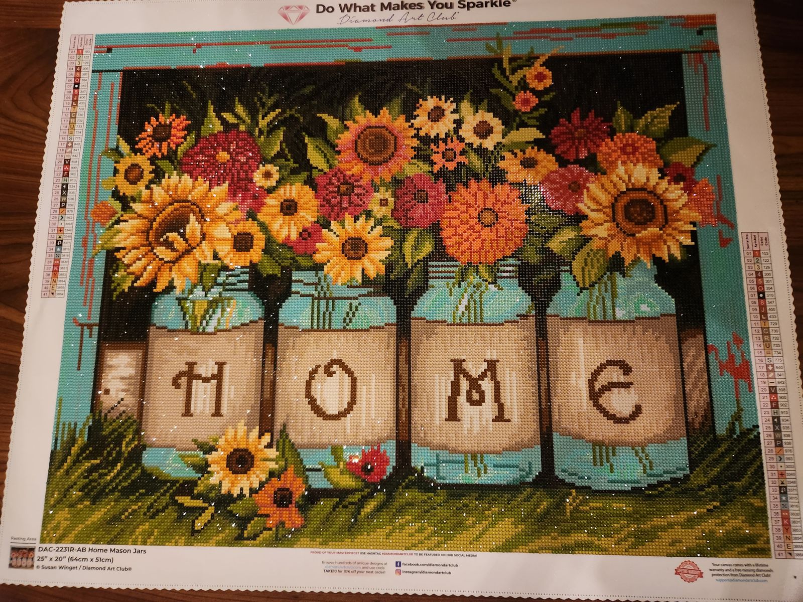 Home Mason Jars – Diamond Art Club