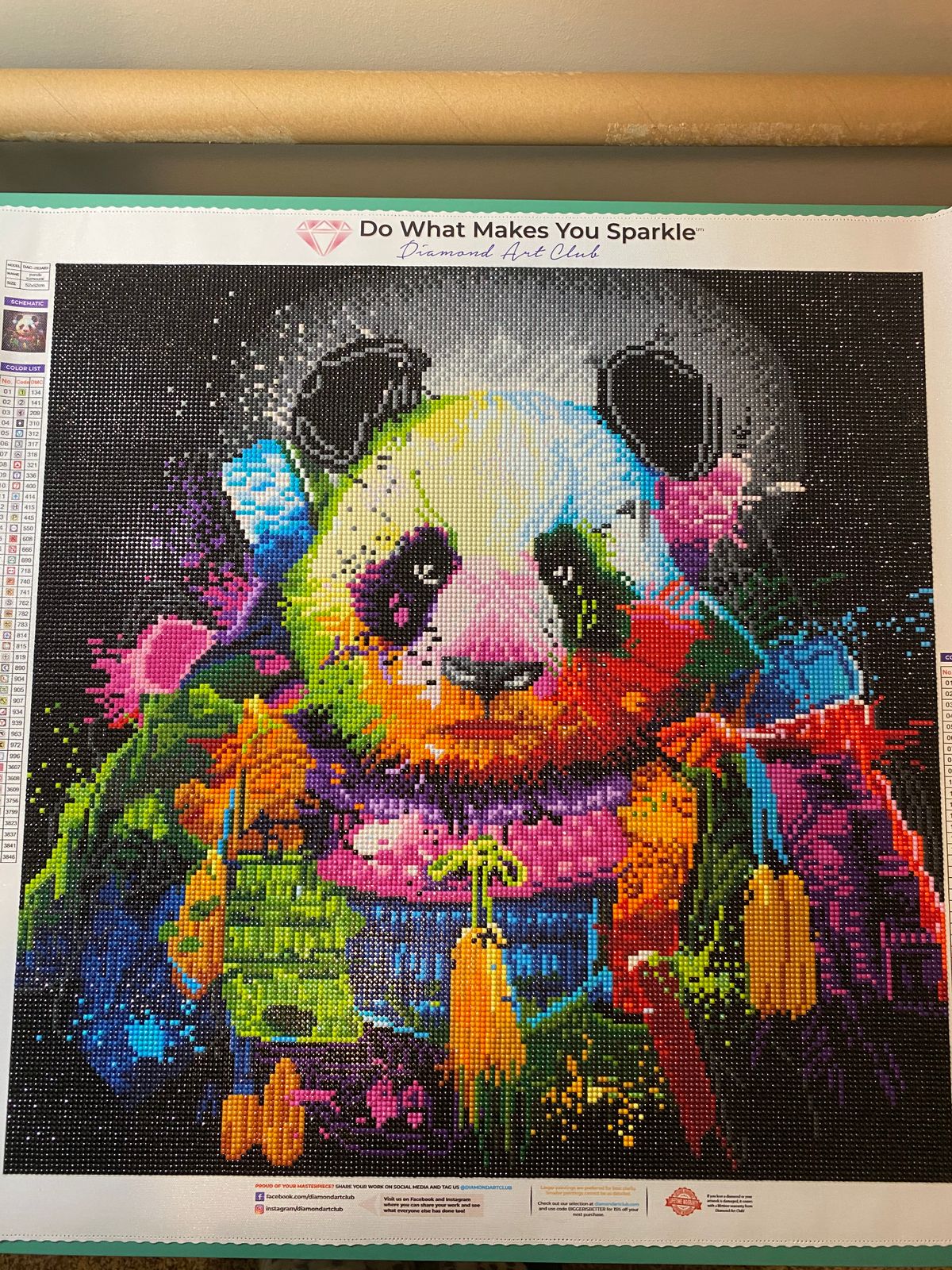 Panda Samurai – Diamond Art Club