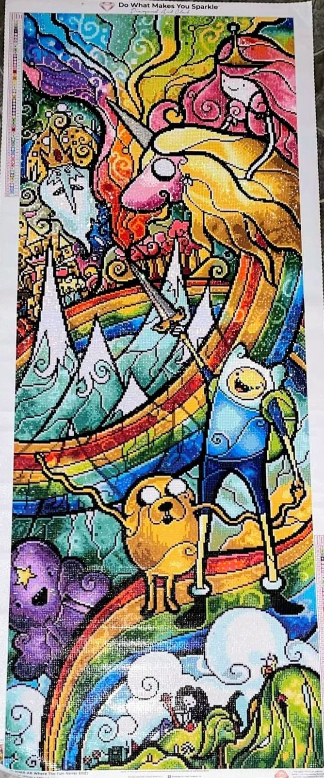 Where the Fun Never Ends - Adventure Time Art | Diamond Art Club™