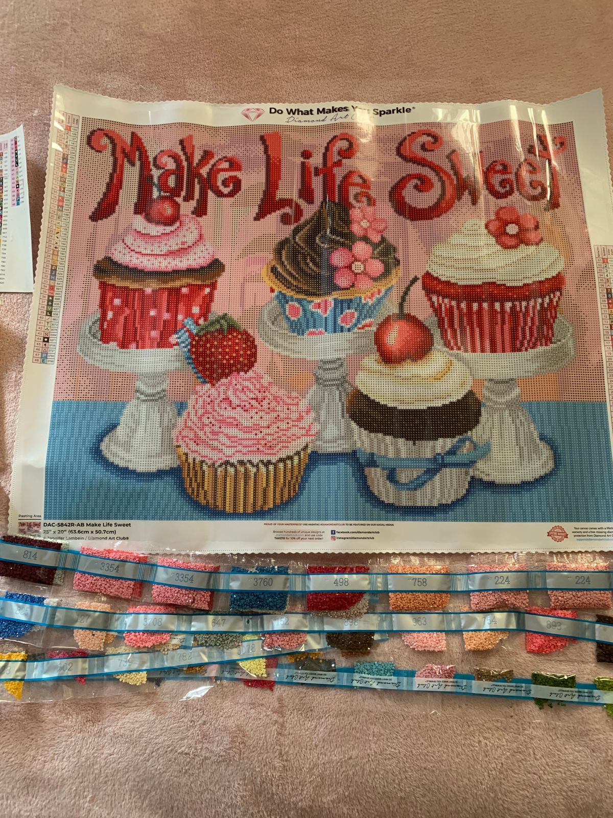 Make Life Sweet – Diamond Art Club