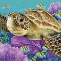 Young Green Sea Turtle – Diamond Art Club