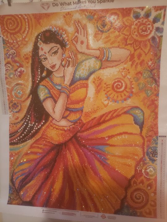 Indian Dancer – Diamond Art Club