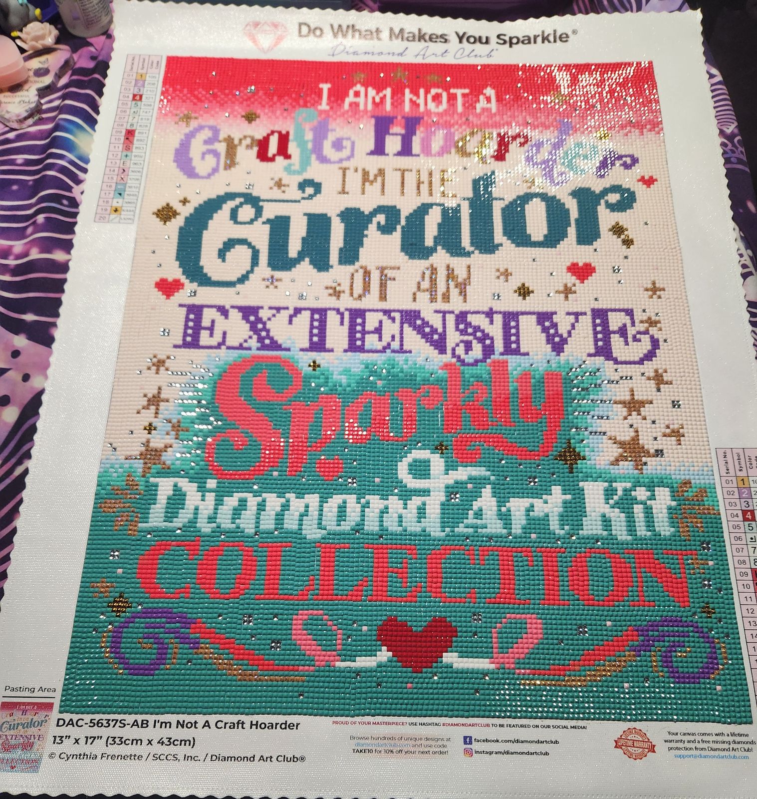 I'm Not A Craft Hoarder – Diamond Art Club