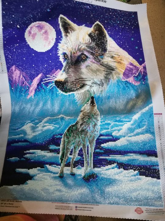 Arctic Wolves – Diamond Art Club