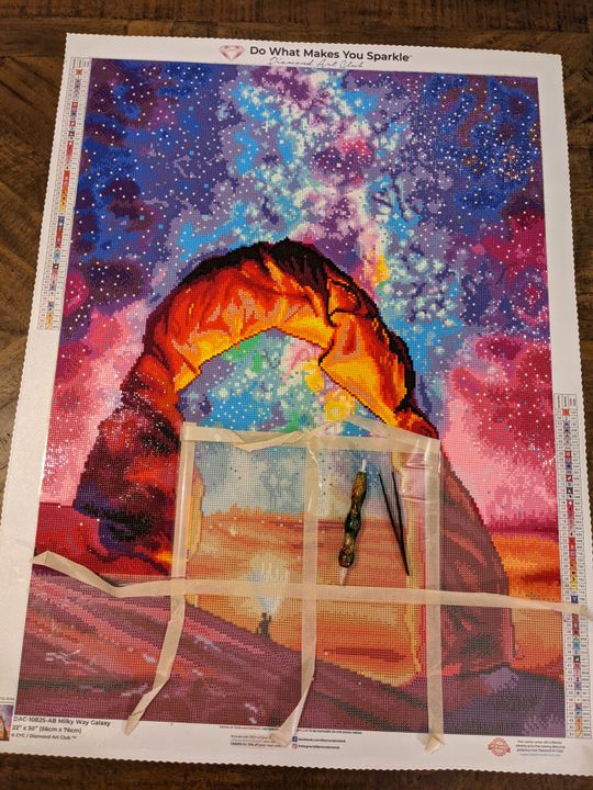 Milky Way Galaxy Diamond Painting | Diamond Art Club™