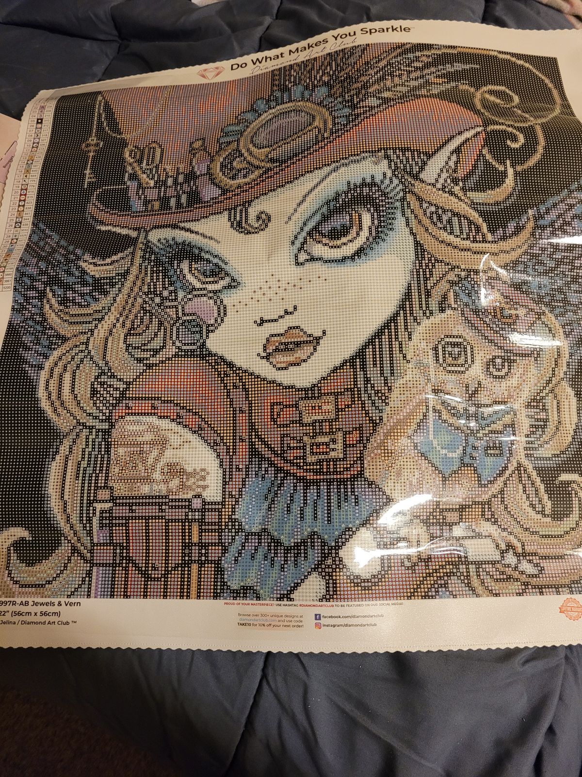 Jewels & Vern – Diamond Art Club