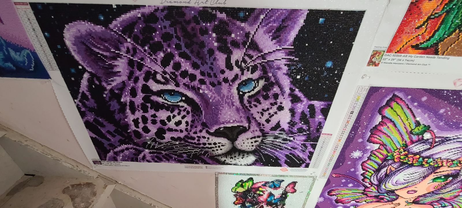 Sitara Leopard Diamond Painting | Diamond Art Club™