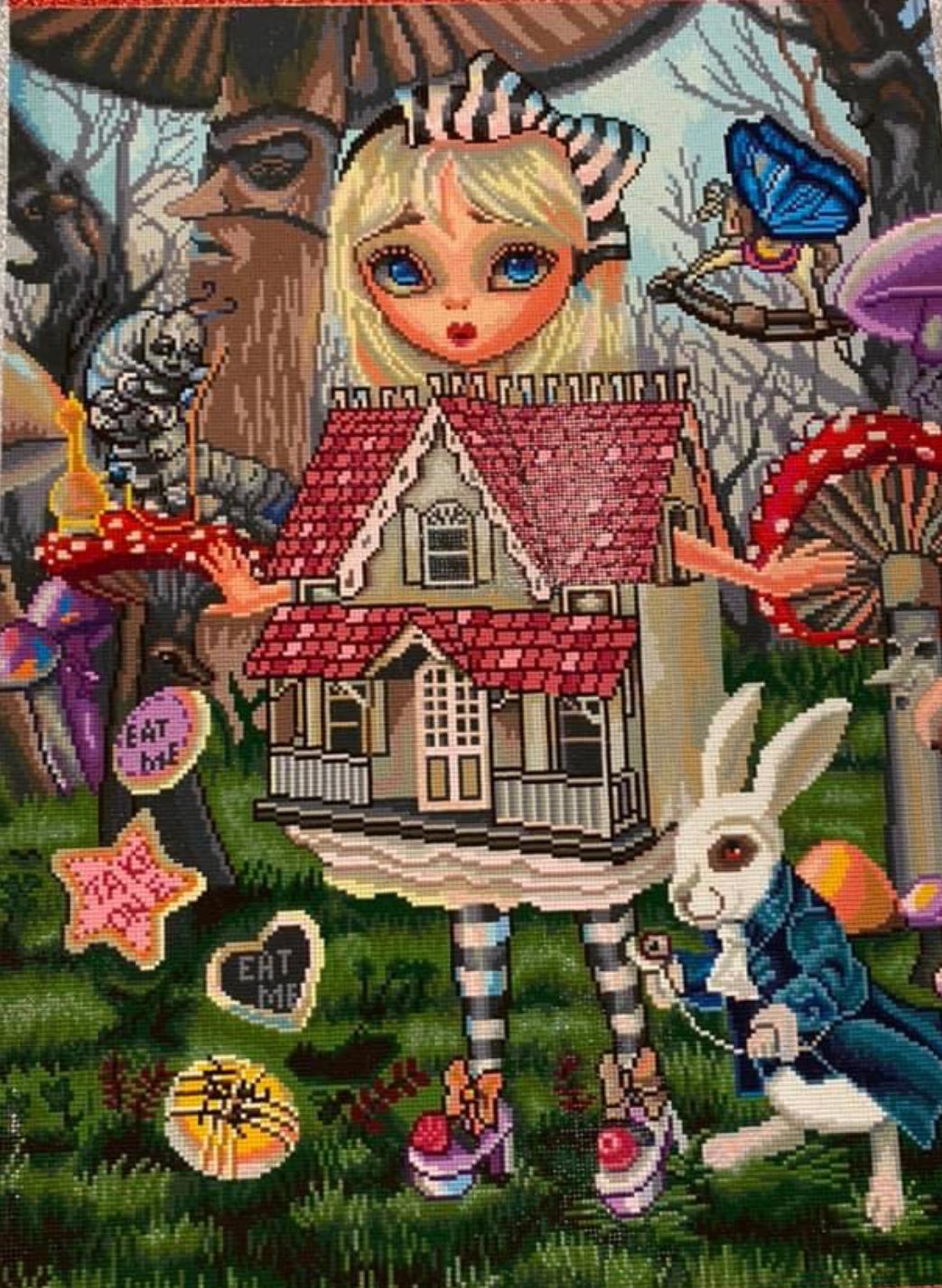 Alice in The White Rabbit House | Diamond Art Club™