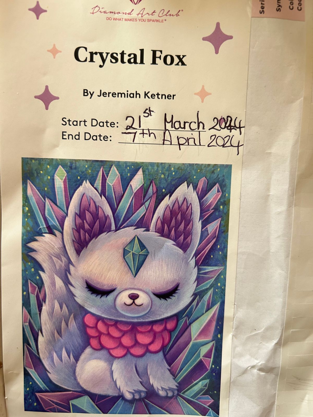 Crystal Fox – Diamond Art Club