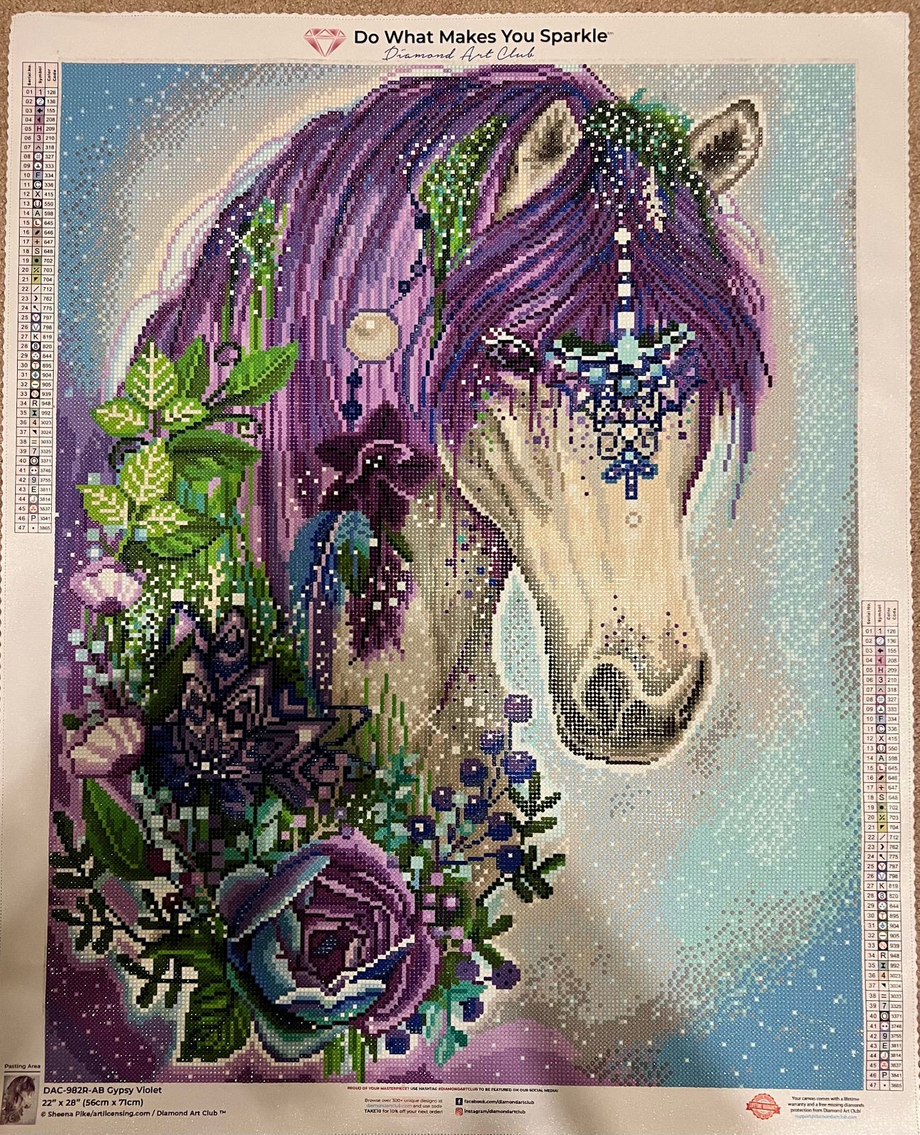 Gypsy Violet – Diamond Art Club
