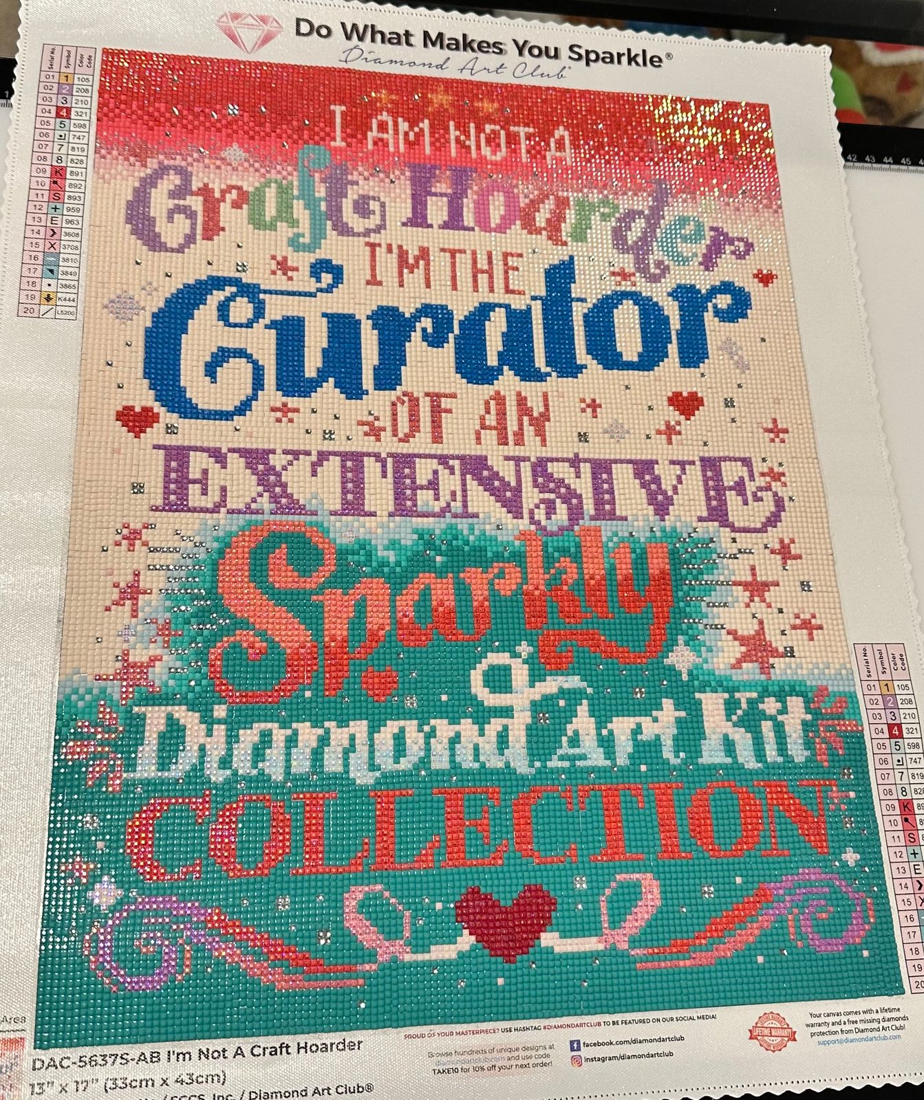 I'm Not A Craft Hoarder – Diamond Art Club
