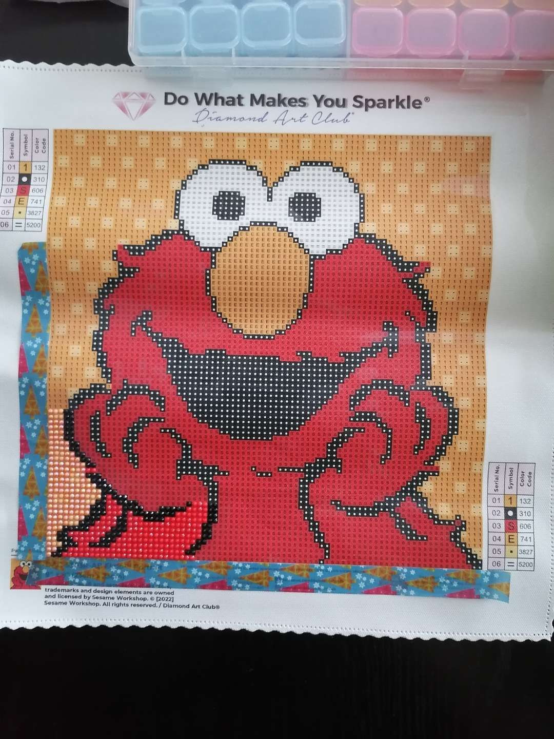 Elmo™ Portrait – Diamond Art Club