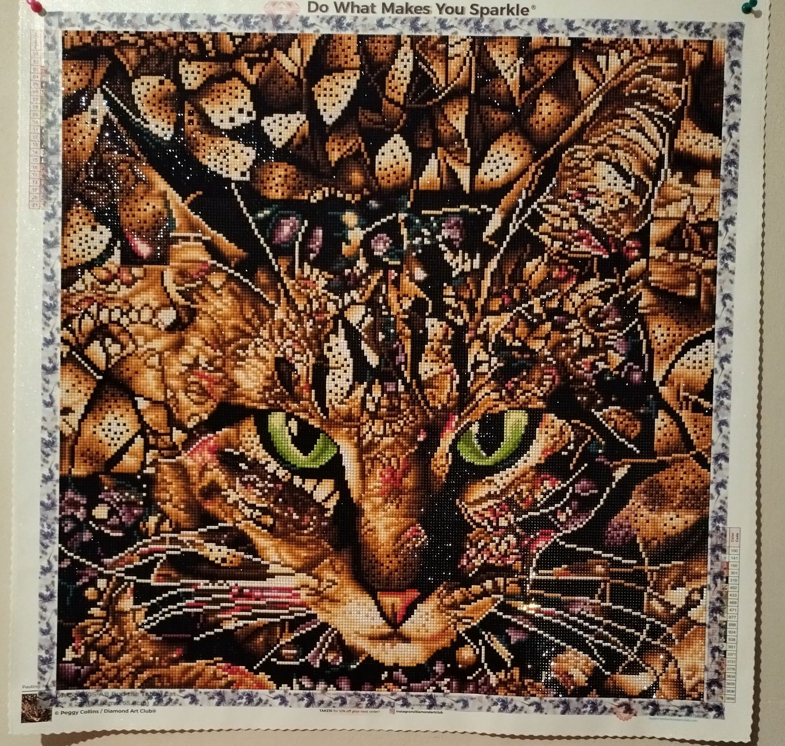 Bud the Tabby Cat – Diamond Art Club