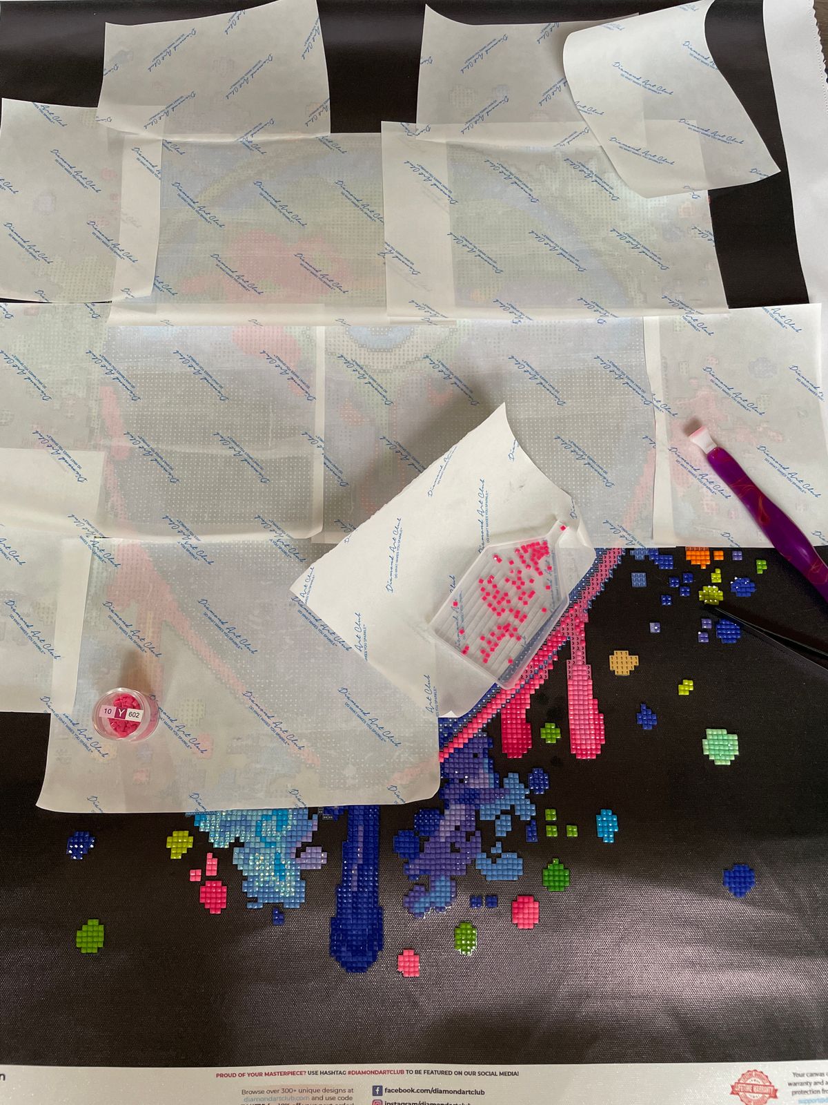 Splatter Alien – Diamond Art Club