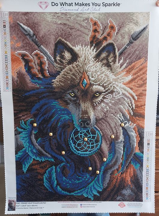 Wolf Dreamcatcher – Diamond Art Club