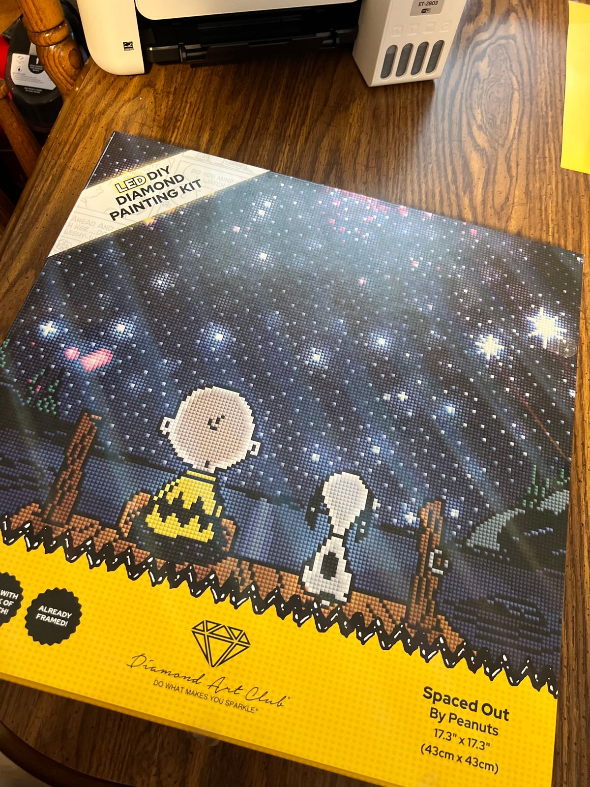 Spaced Out (Pre-Framed) – Diamond Art Club