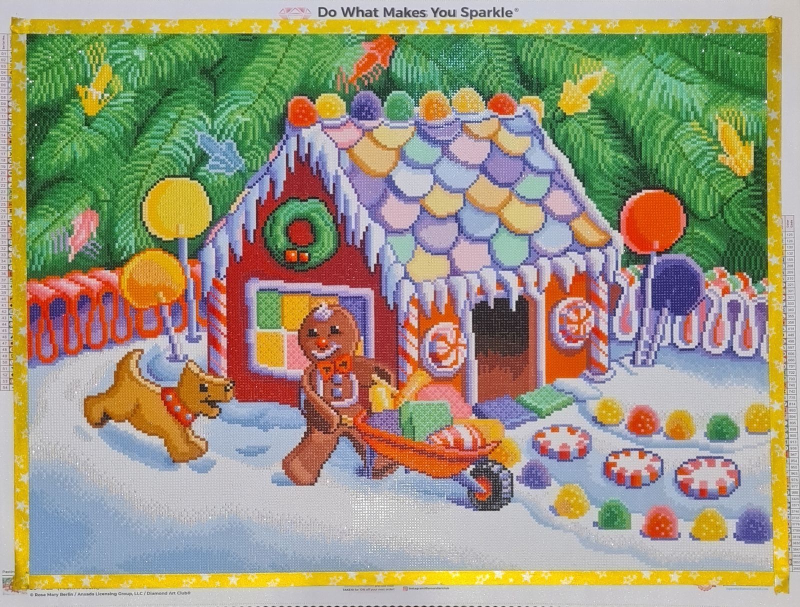 Gingerbread House – Diamond Art Club
