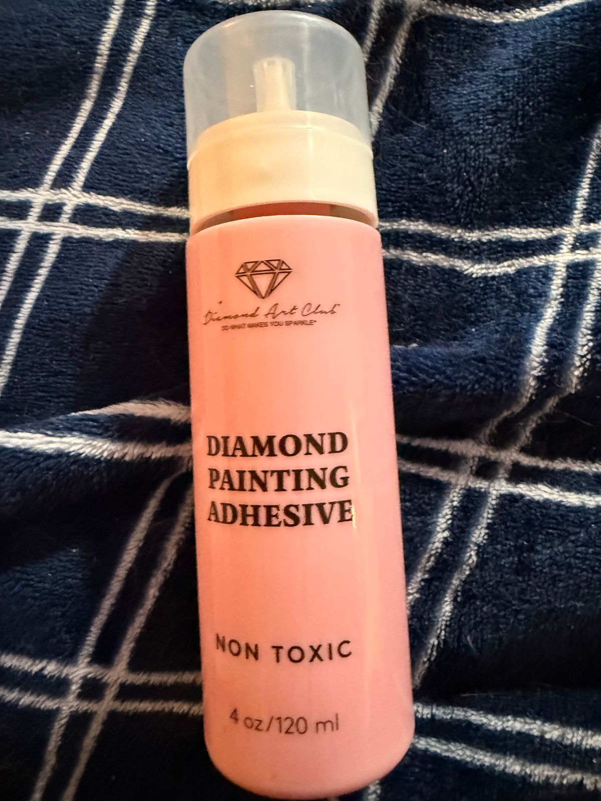 Canvas Adhesive with Applicator (4oz / 120ml) – Diamond Art Club