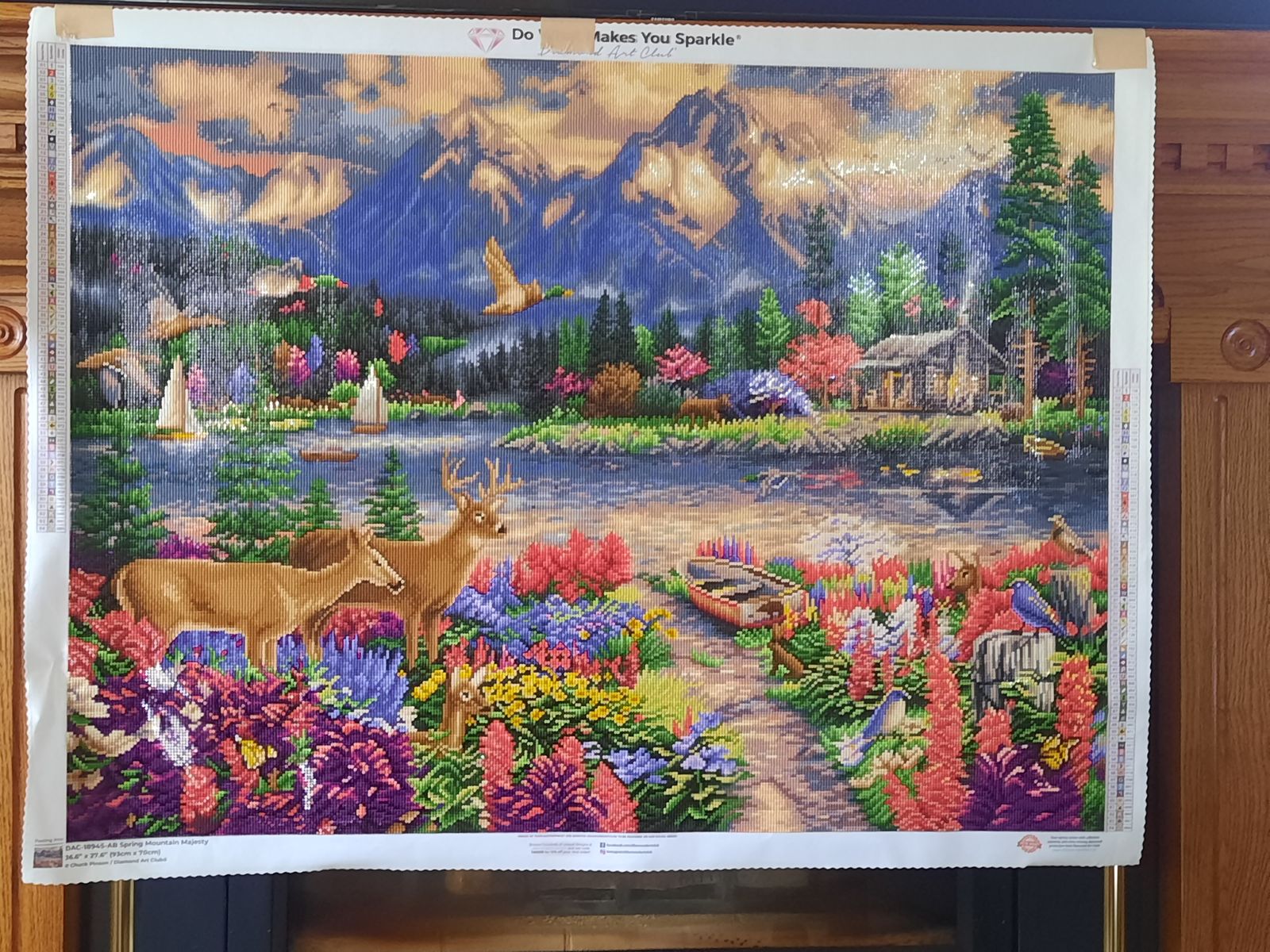 Spring Mountain Majesty – Diamond Art Club
