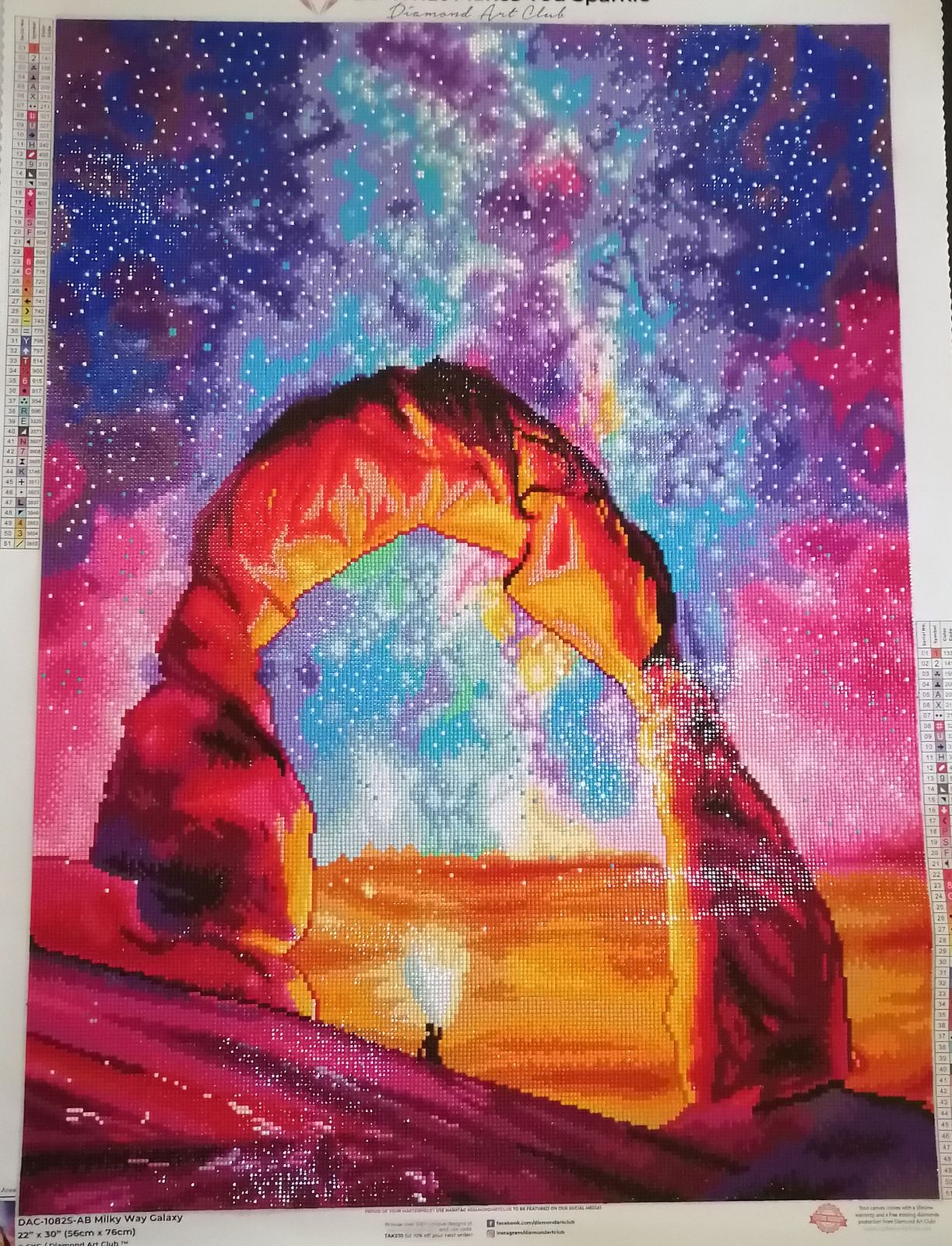 Milky Way Galaxy Diamond Painting | Diamond Art Club™