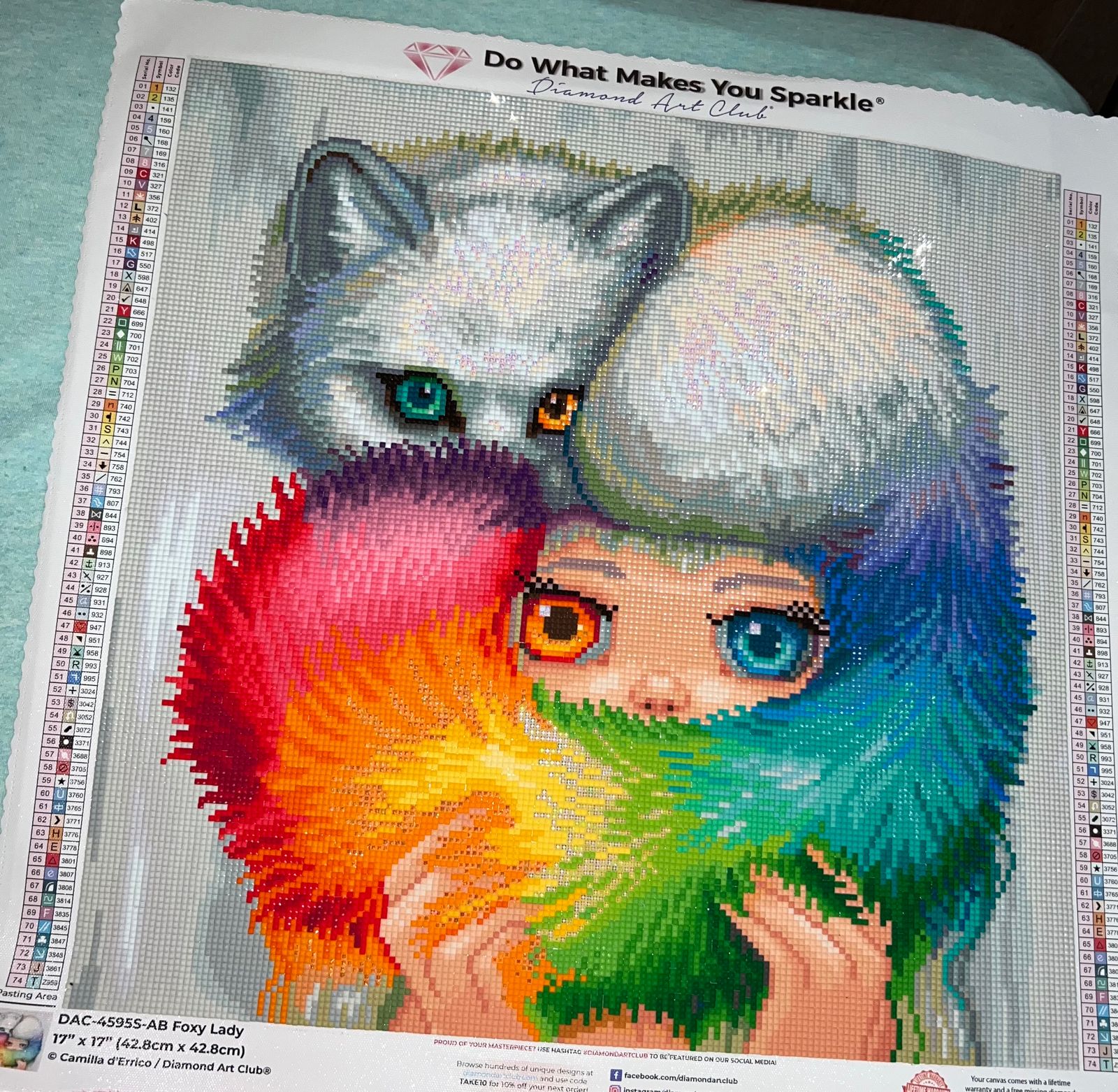 Foxy Lady – Diamond Art Club