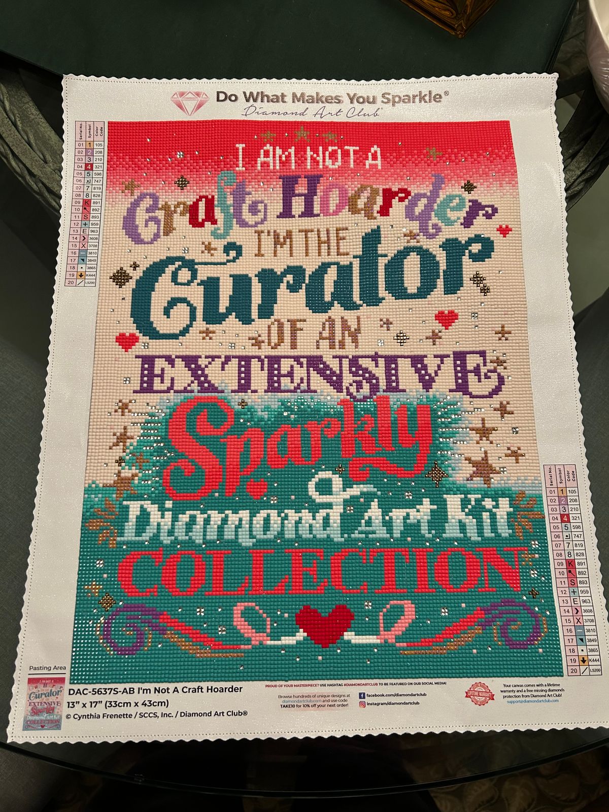 I'm Not A Craft Hoarder – Diamond Art Club