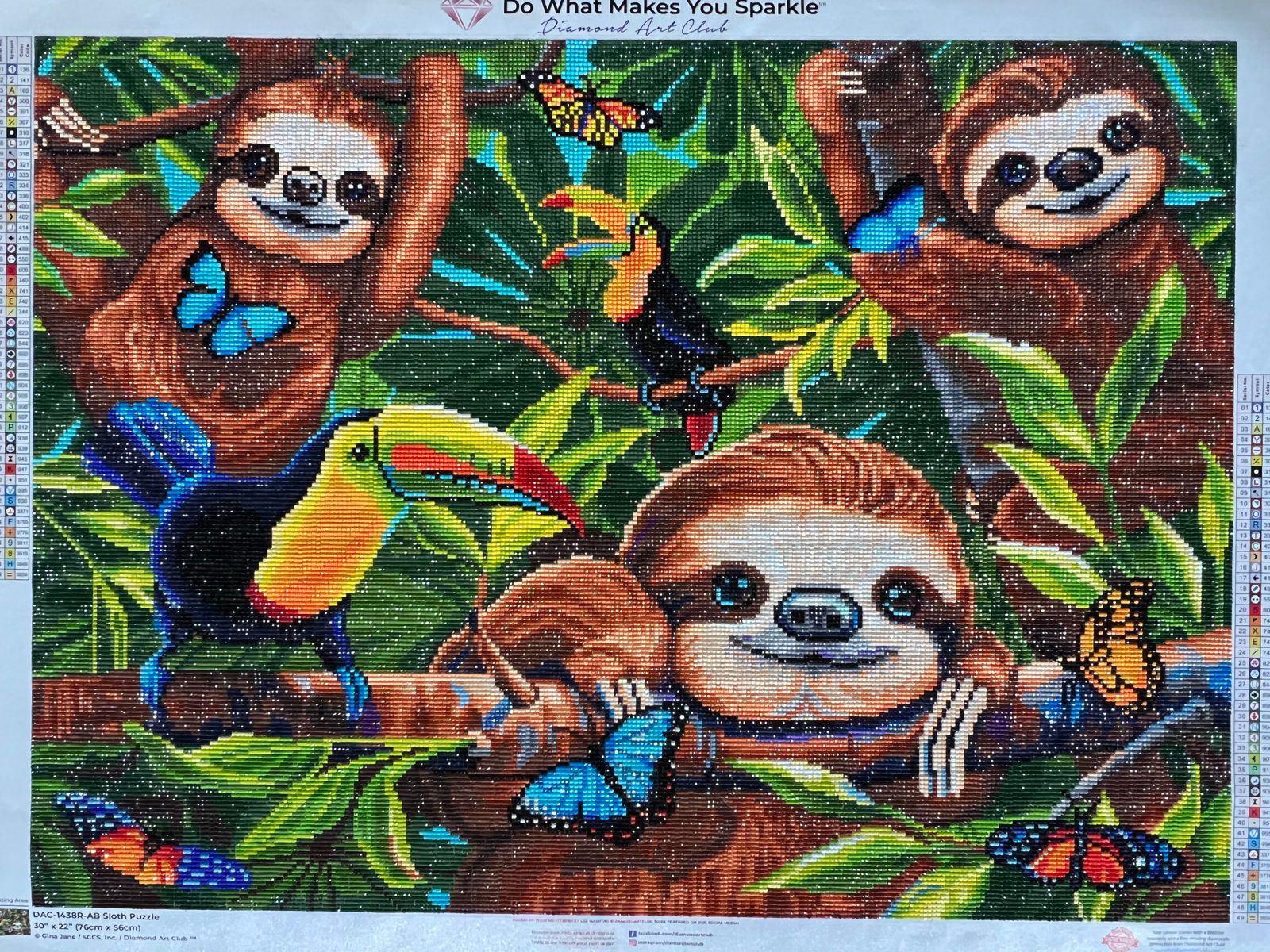 Sloth Puzzle – Diamond Art Club