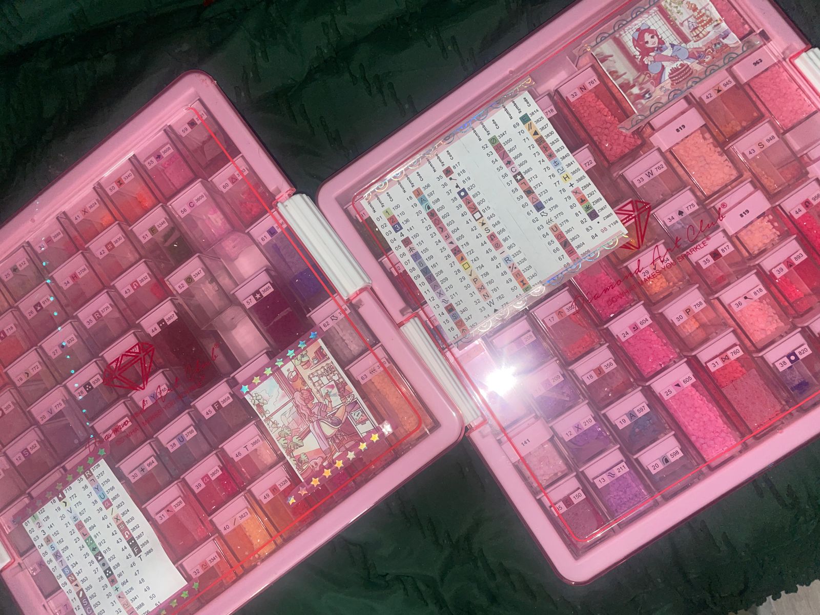 Premium 54-Container Diamond Storage Organizer – Diamond Art Club