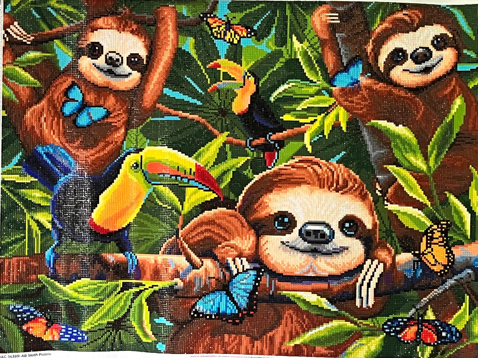 Sloth Puzzle – Diamond Art Club