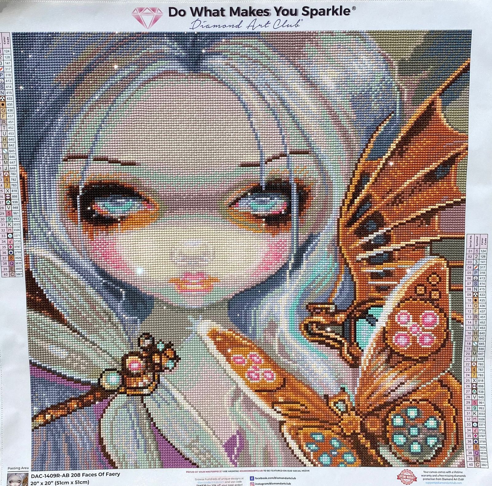 208 Faces of Faery – Diamond Art Club