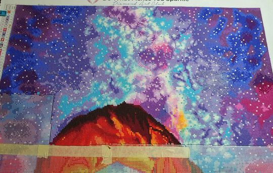 Milky Way Galaxy Diamond Painting | Diamond Art Club™