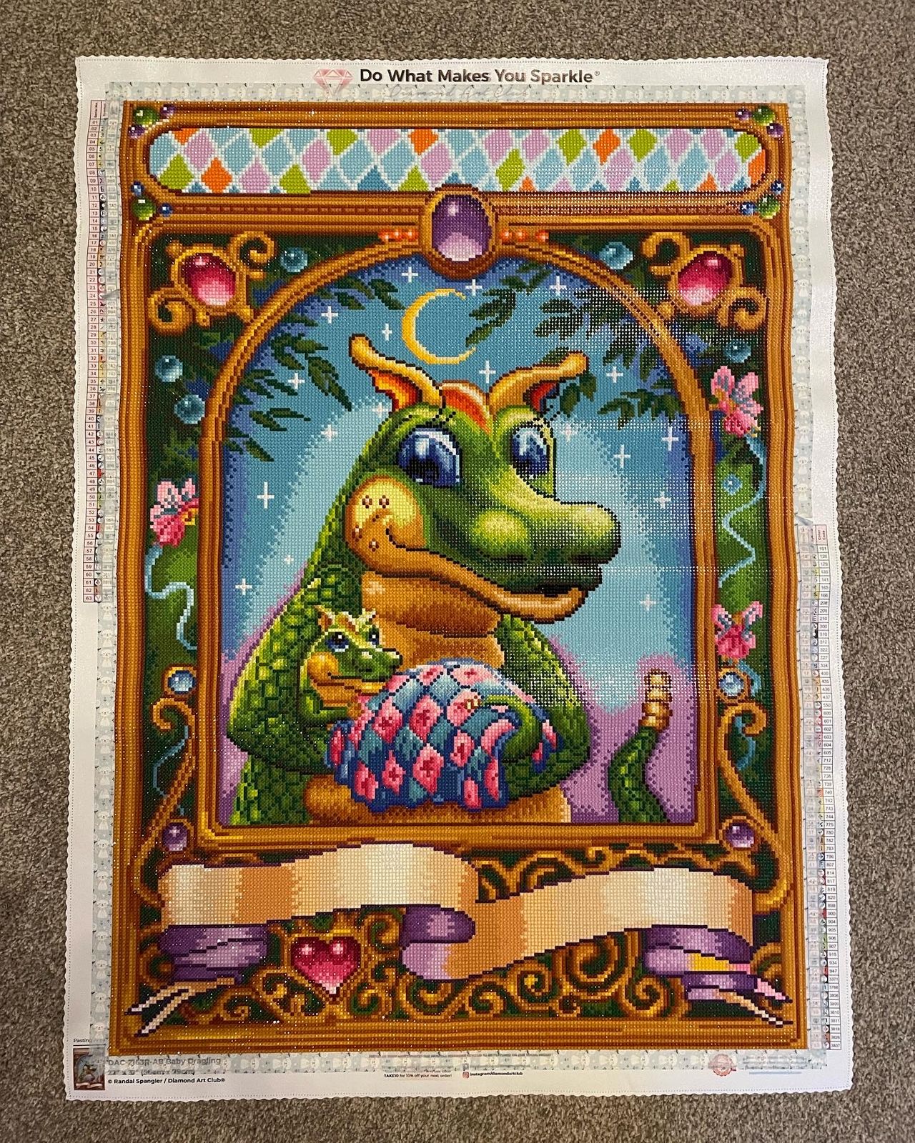 Baby Dragling – Diamond Art Club