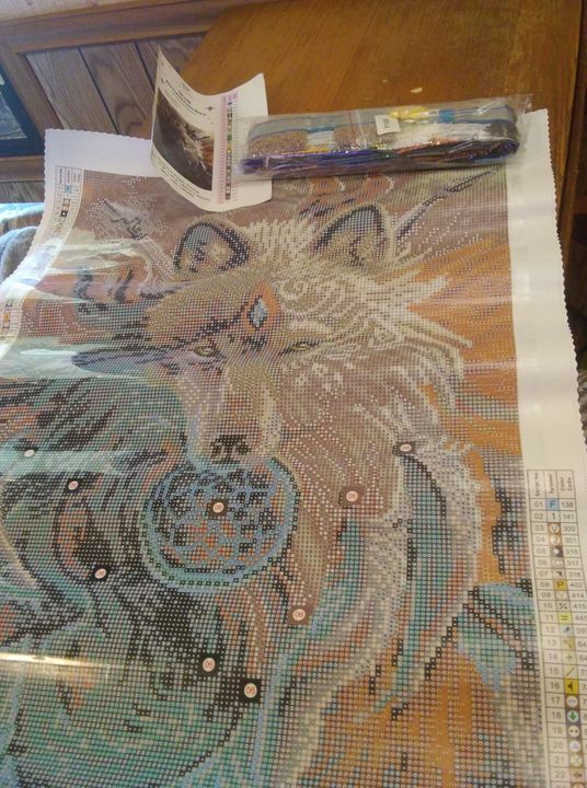 Wolf Dreamcatcher – Diamond Art Club