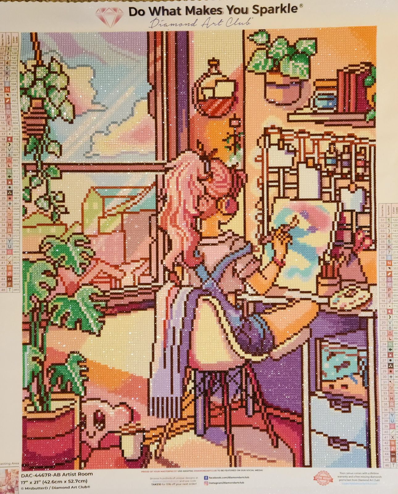 Artist Room Diamond Painting | Diamond Art Club®