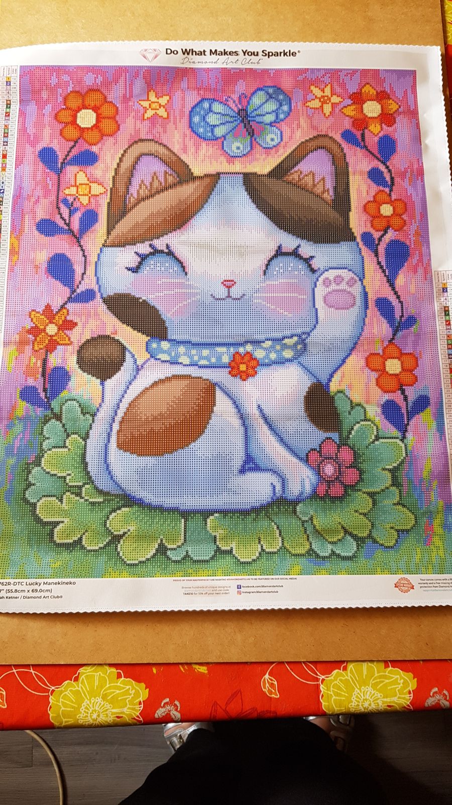 Lucky Manekineko – Diamond Art Club