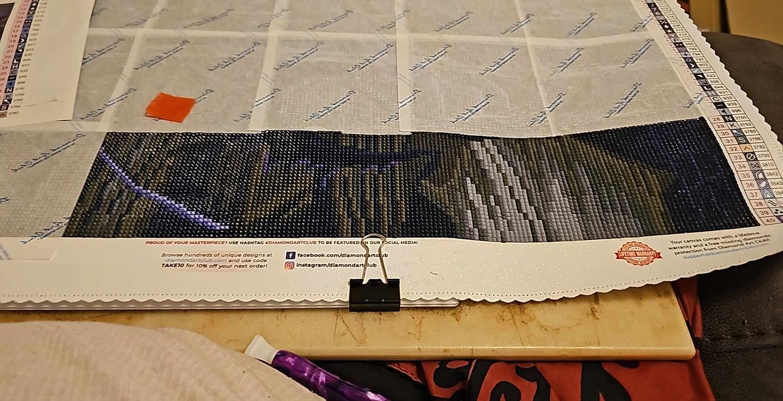 Canvas Adhesive with Applicator (4oz / 120ml) – Diamond Art Club