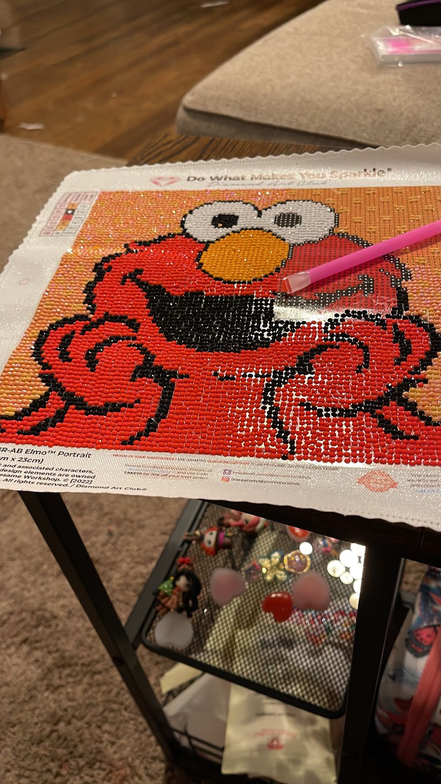 Elmo™ Portrait – Diamond Art Club