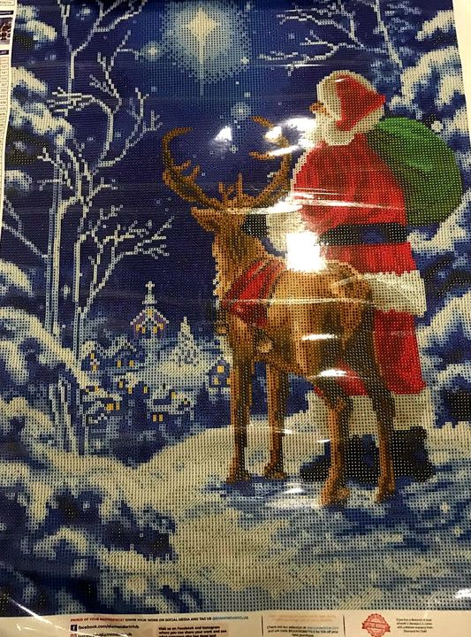 Starry Night Santa – Diamond Art Club
