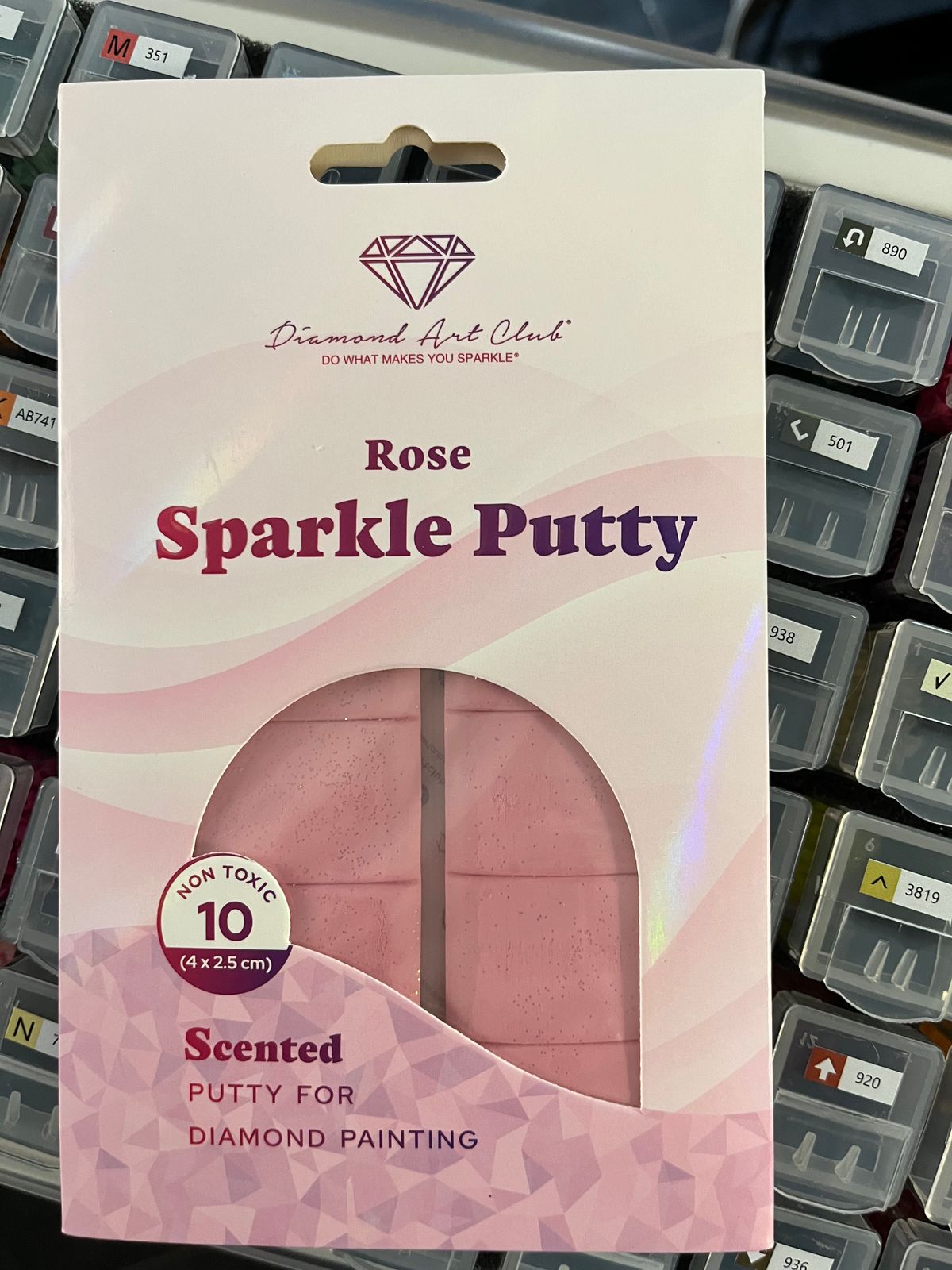 Sparkle Putty - Subtle Rose Scent – Diamond Art Club