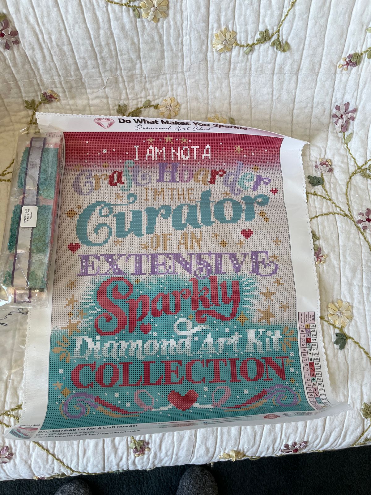 I'm Not A Craft Hoarder – Diamond Art Club